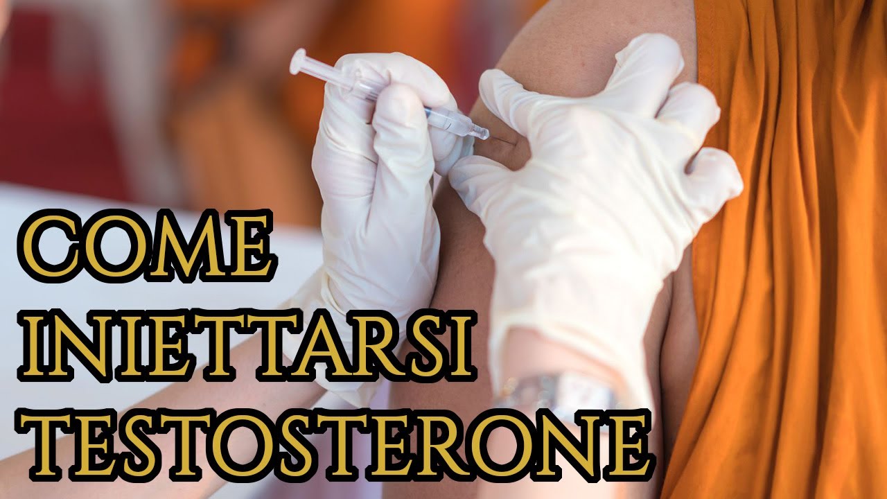 Come farsi un'iniezione intramuscolare di Testosterone: Video Tutorial ...
