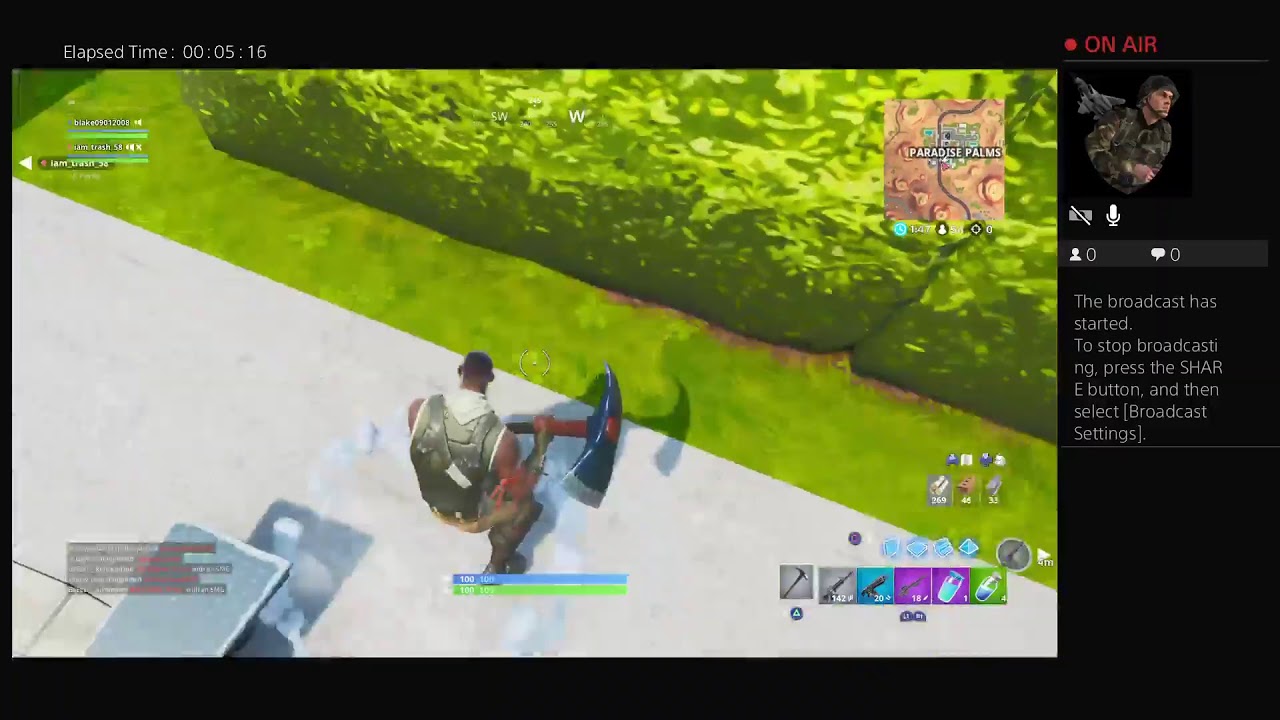 Fortnite with Blake payne - YouTube