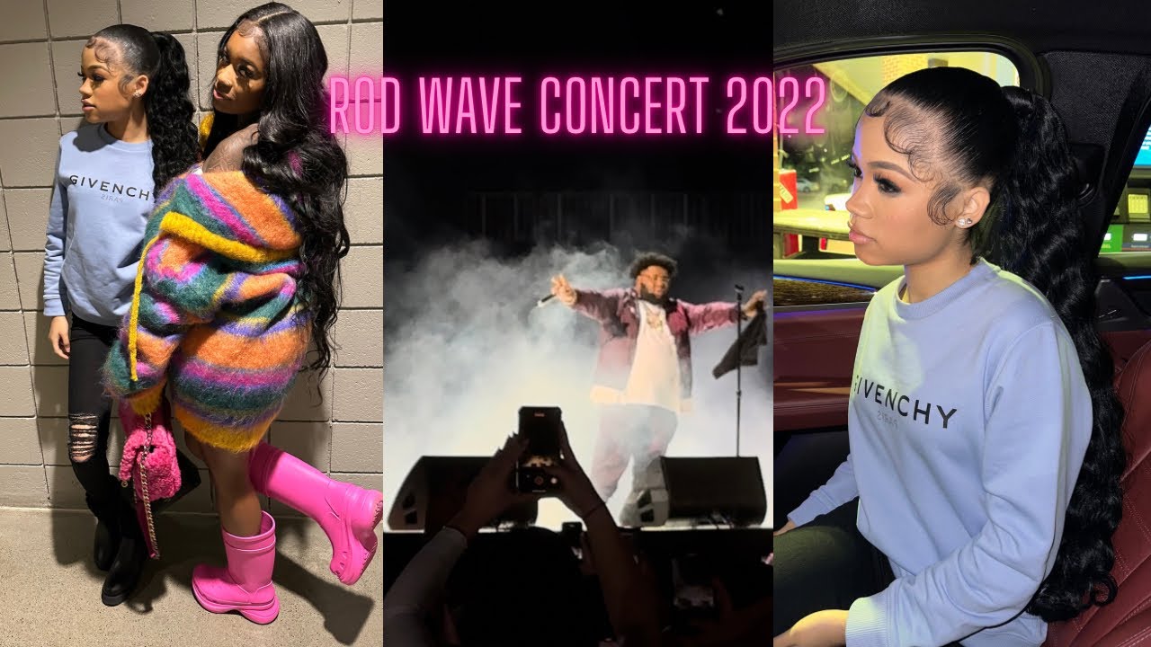 GRWM | Rod Wave Concert (hair, makeup, outfit) - YouTube