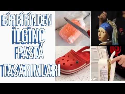 İLGİNÇ PASTA TASARIMLARI (Tuba Geçkil)