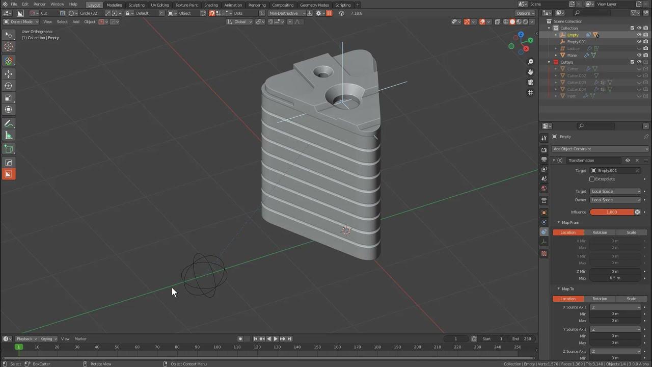 #b3d - Transformation Constraint - YouTube