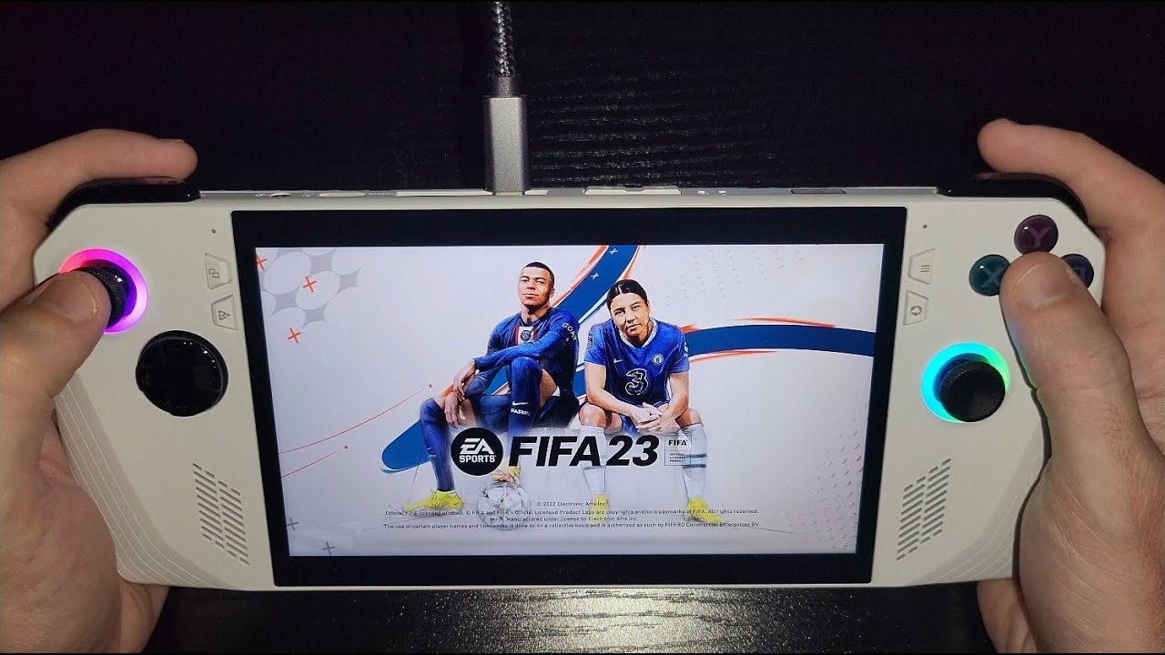 Asus ROG Ally FIFA 23 60 fps !! - YouTube