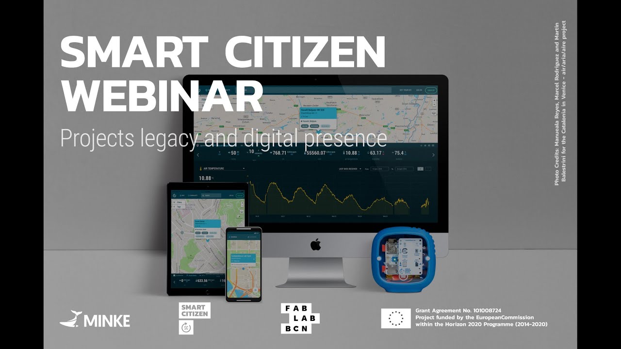 Smart Citizen Webinar - 6.4 Project legacy and digital presence - YouTube
