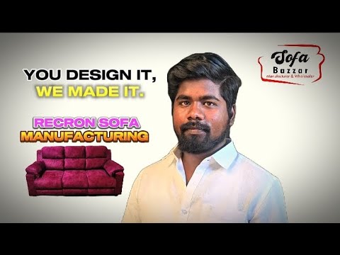 Recron Sofa making | Customized sofa| #sofa #trichy .@Sofabazzar.in ...