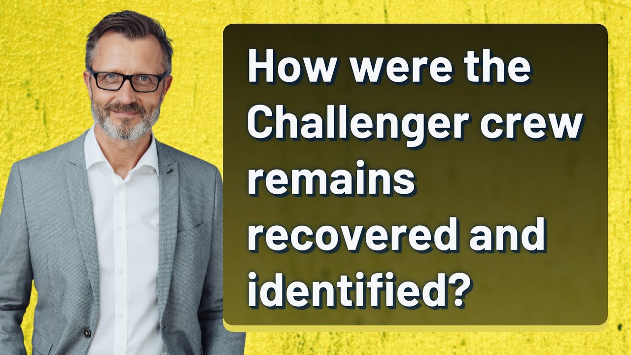 How were the Challenger crew remains recovered and identified? - YouTube