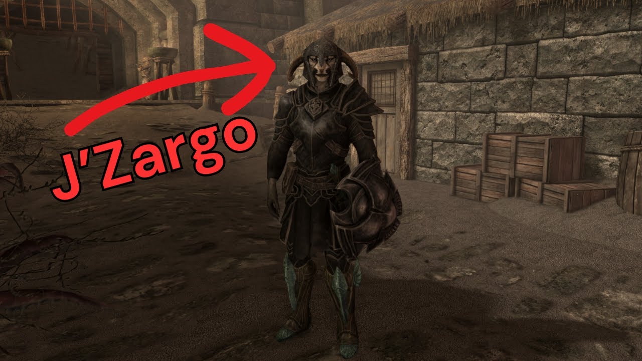 Skyrim - J'zargo Is VERY Weird. - YouTube