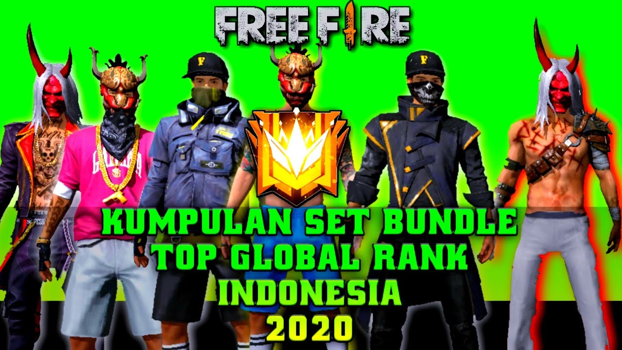 KUMPULAN SET / BUNDLE FREE FIRE TERKEREN - YANG DI GUNAKAN TOP GLOBAL ...