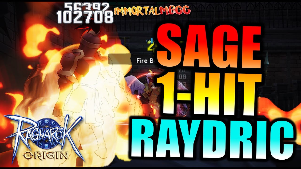 SAGE 1-HIT RAYDRIC!! - RAGNAROK ORIGIN - YouTube