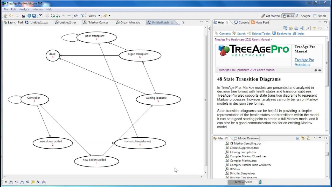 Create State Transition Diagrams in TreeAge Pro - YouTube