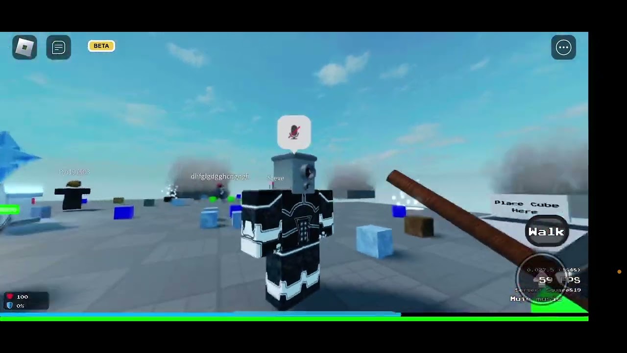 Cubes. [Recording a day in cube game. #roblox - YouTube
