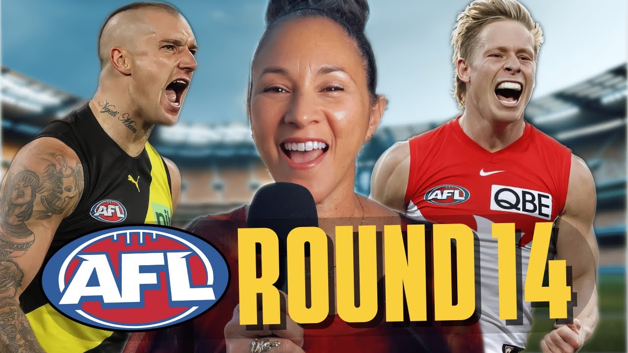 AFL Round 14: The Must-See MOMENTS! - YouTube