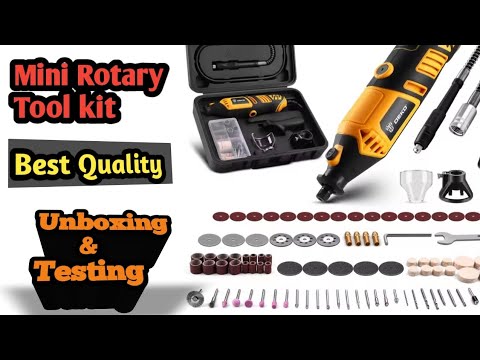 Rotary Tool Kit Power Hand Rotary Tools Mini for Wood/Metal, Electric ...