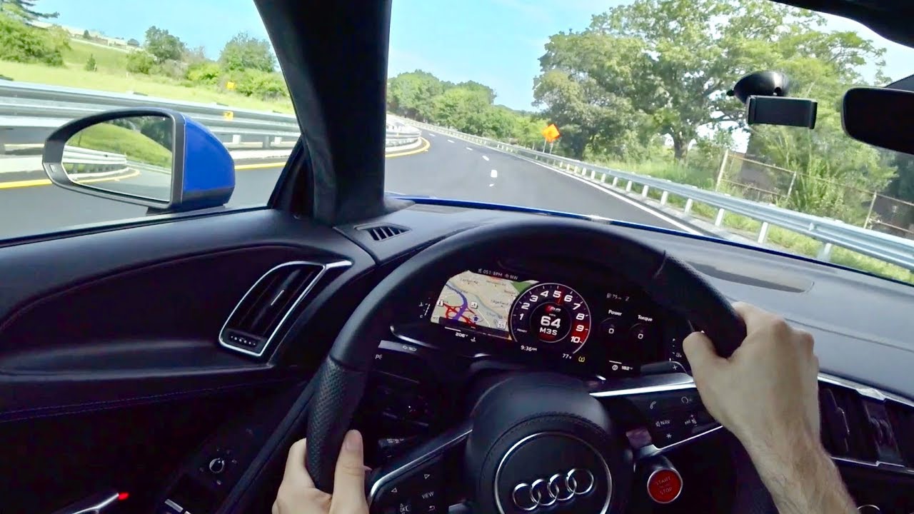 2018 Audi R8 - Tedward POV Test Drive (Binaural Audio) - YouTube
