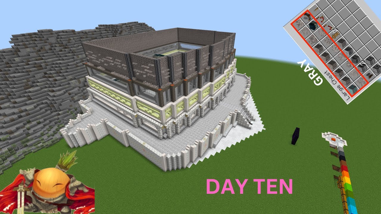 A Build W/ Every Single Minecraft Block | Day Ten - YouTube