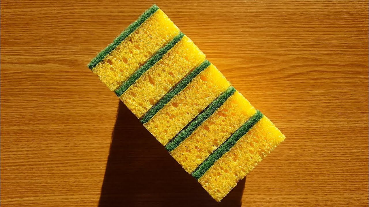 Bulk sponge squeezing & ripping ASMR |WATCH IN HD| - YouTube