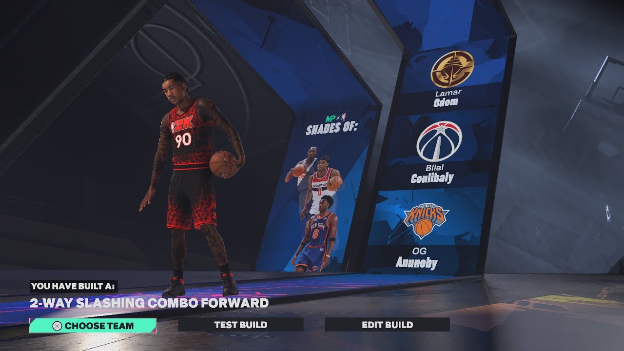 NBA 2K25 SMALL FOWARD BUILD - 2-WAY SLASHING COMBO FOWARD (6'9) - YouTube