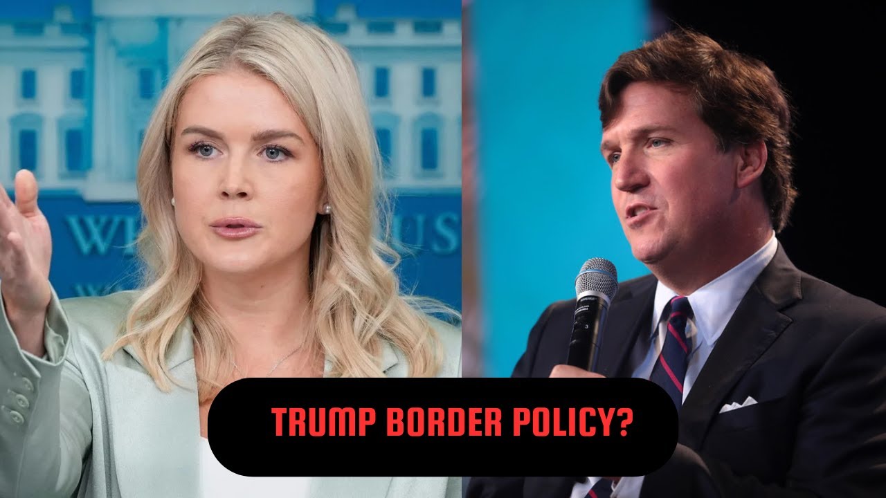 White House Press Sec vs. Reporter at the Border Briefing 🔥 Receipts ...