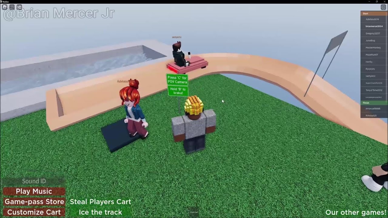 Roblox - Alphine Slide to Telamon - Gameplay - YouTube