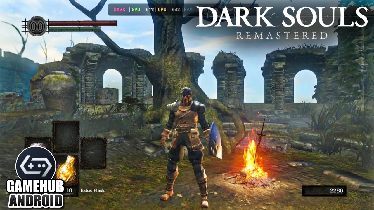 DARK SOULS REMASTERED on Android GameHub v4.1.5 Gameplay Test ...