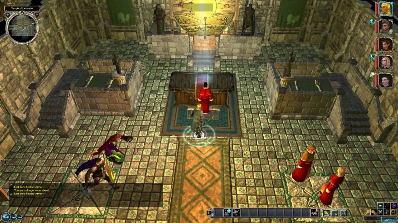 NWN2 OC (HD) - Act 2 - Temple of Lathander - YouTube