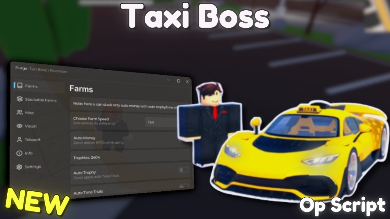 *NEW* TAXI BOSS SCRIPT [ PASTEBIN 2025 ] KEYLESS - YouTube
