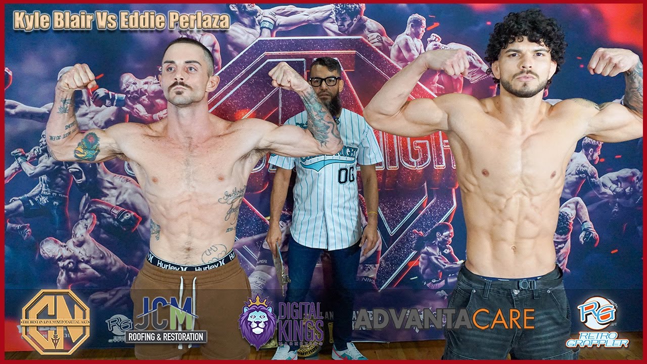 Combat Night - Orlando - Kyle Blair Vs Eddie Perlaza - YouTube