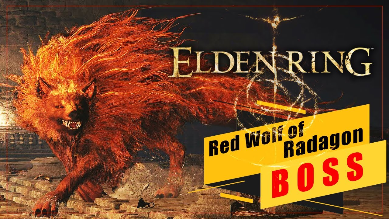 Red Wolf of Radagon Elden Ring Boss | i7 4790 + RX 570 - YouTube