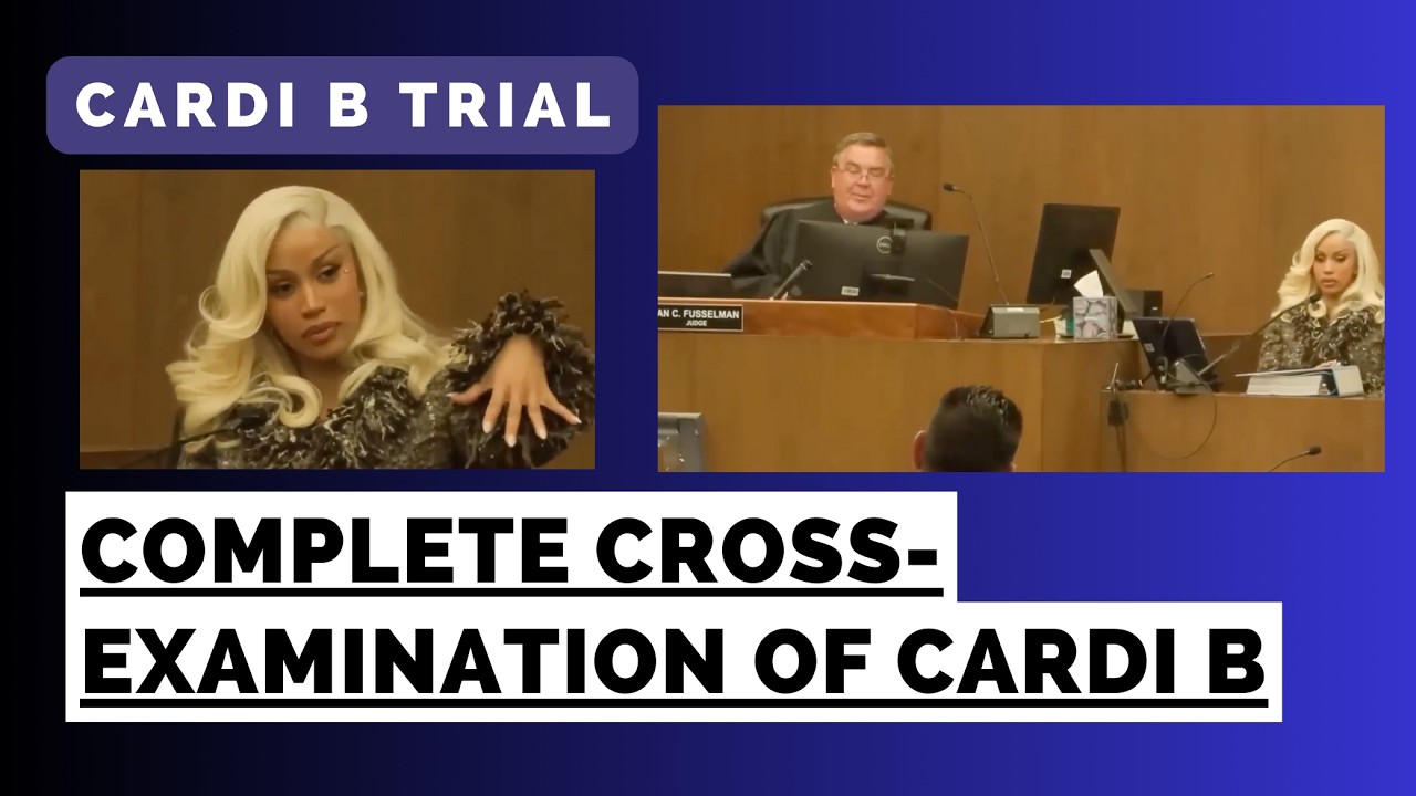 COMPLETE Cross Examination of Cardi B UNEDITED - YouTube