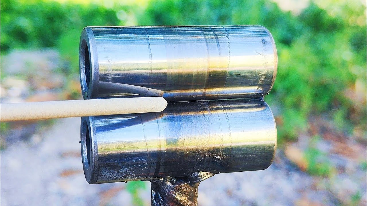 very few welder know the 2g welding technique on round tube pipe - YouTube
