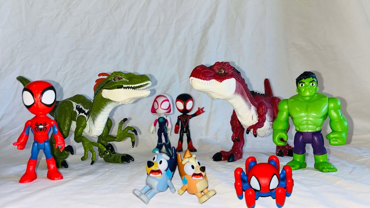 Bluey has the CRAZIEST DREAM! 😲😆 Play Time - Spidey & Friends, Bluey ...