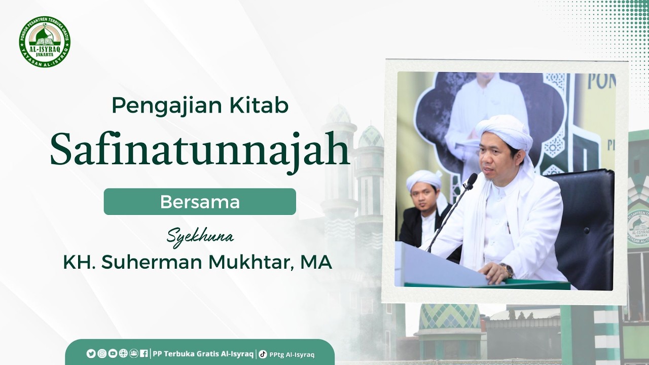 03. Ukuran Air Dua Kullah | Kitab Safinatunnajah - KH.Suherman Mukhtar ...
