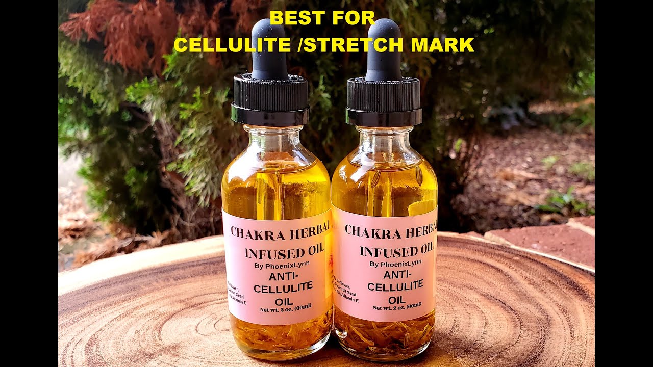 HOW TO MAKE Anti-Cellulite Oil | DIY CELLULITE OIL - YouTube