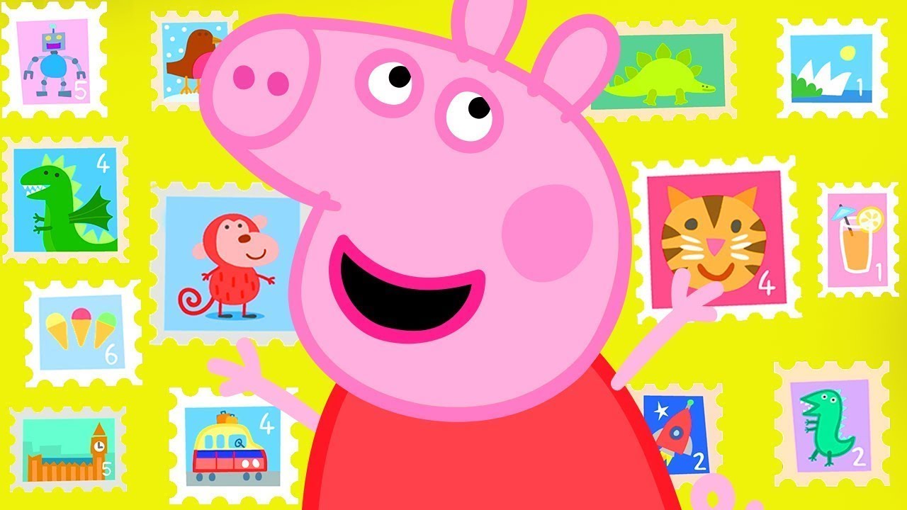 Peppa Pig Official Channel | Peppa Pig's Stamps Collection from All ...