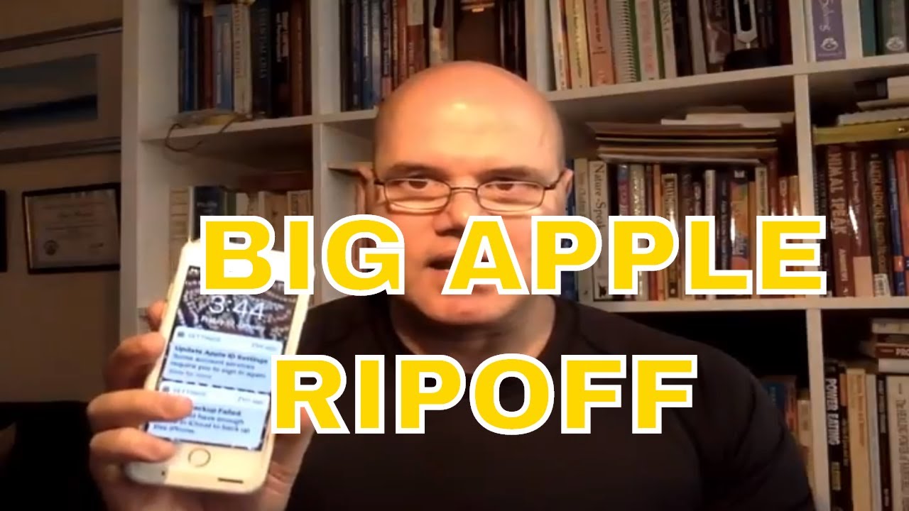 APPLE RIP-OFF WHEN YOU BUY A I PHONE IF IT 2 YEARS OLD YOU WILL HAVE TO ...