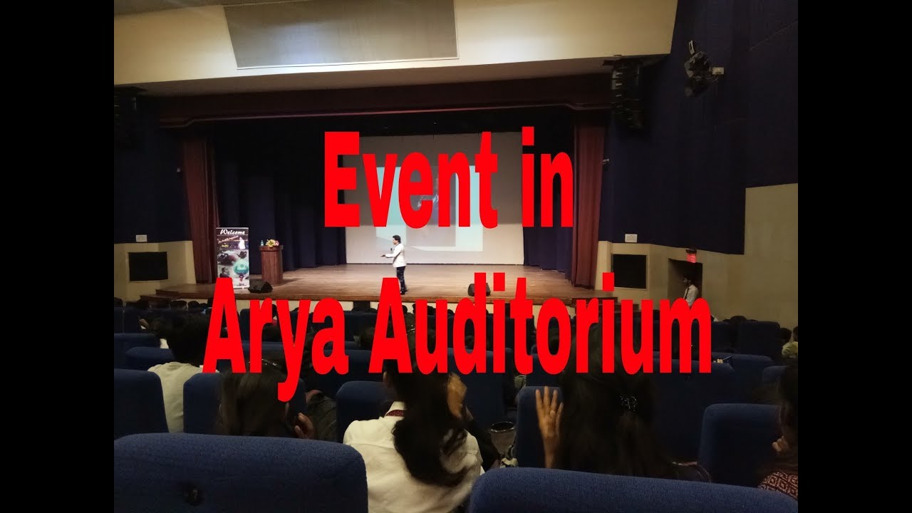 Event in arya Auditorium Delhi - YouTube