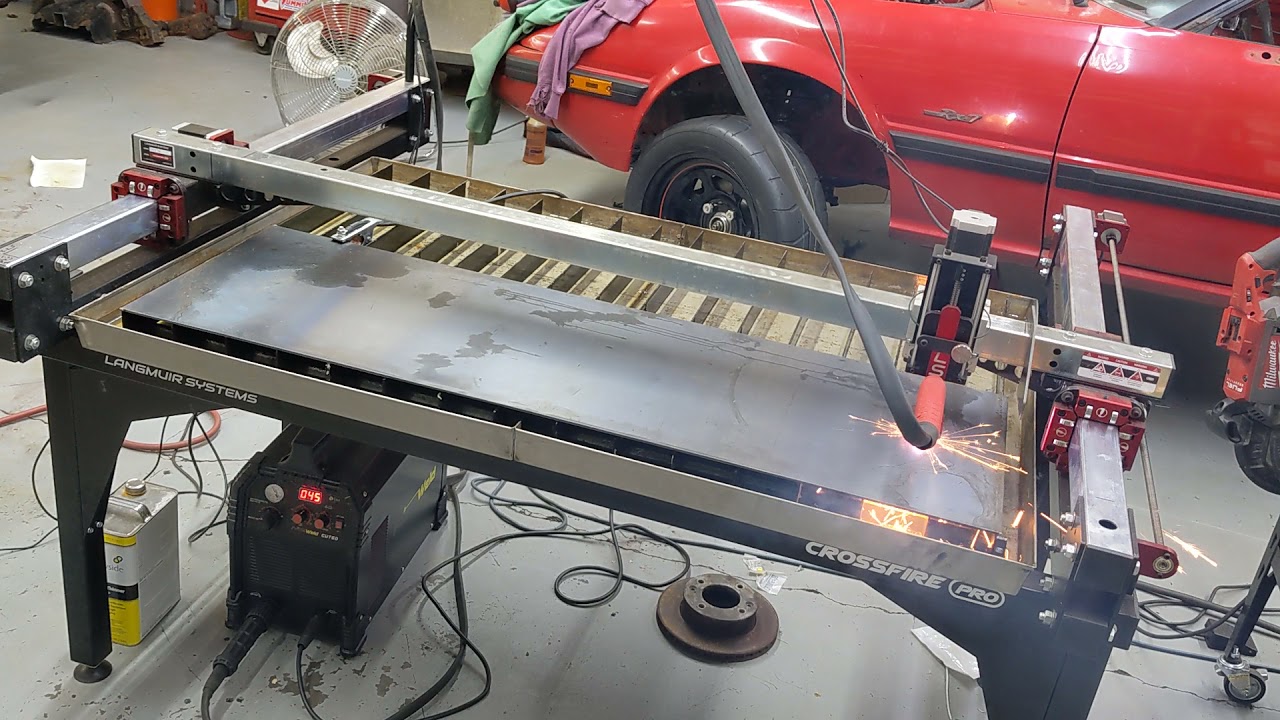 Crossfire Pro Plasma Table - YouTube