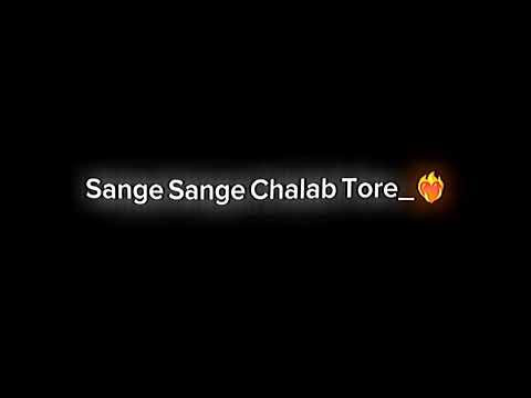 💚Sange Sange☹️Chalan Tore New☺️Nagpuri song lyrics blac😍screen whatsapp status video #alightmotion 