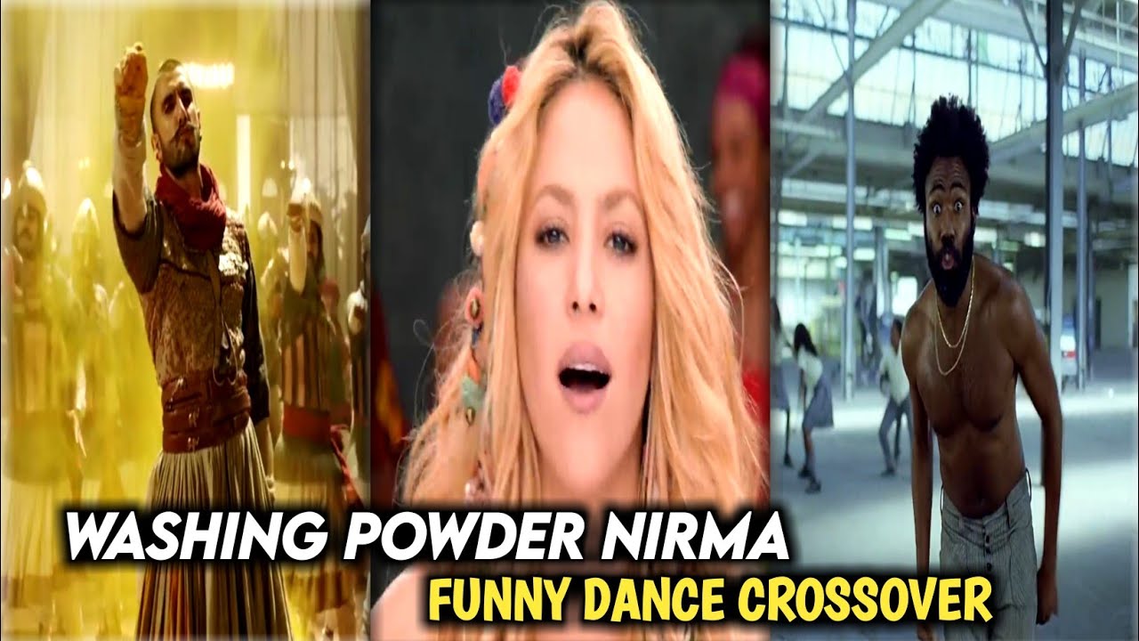 Washing Powder Nirma Funny Dance Compilation | Funny Crossover Memes ...