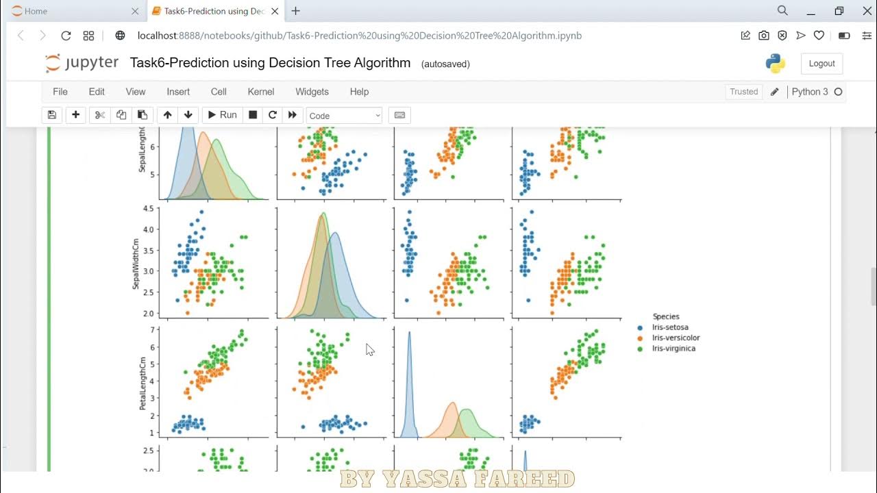 The Sparks Foundation (GRIP) Task 6: Prediction using Decision Tree Algorithm - YouTube