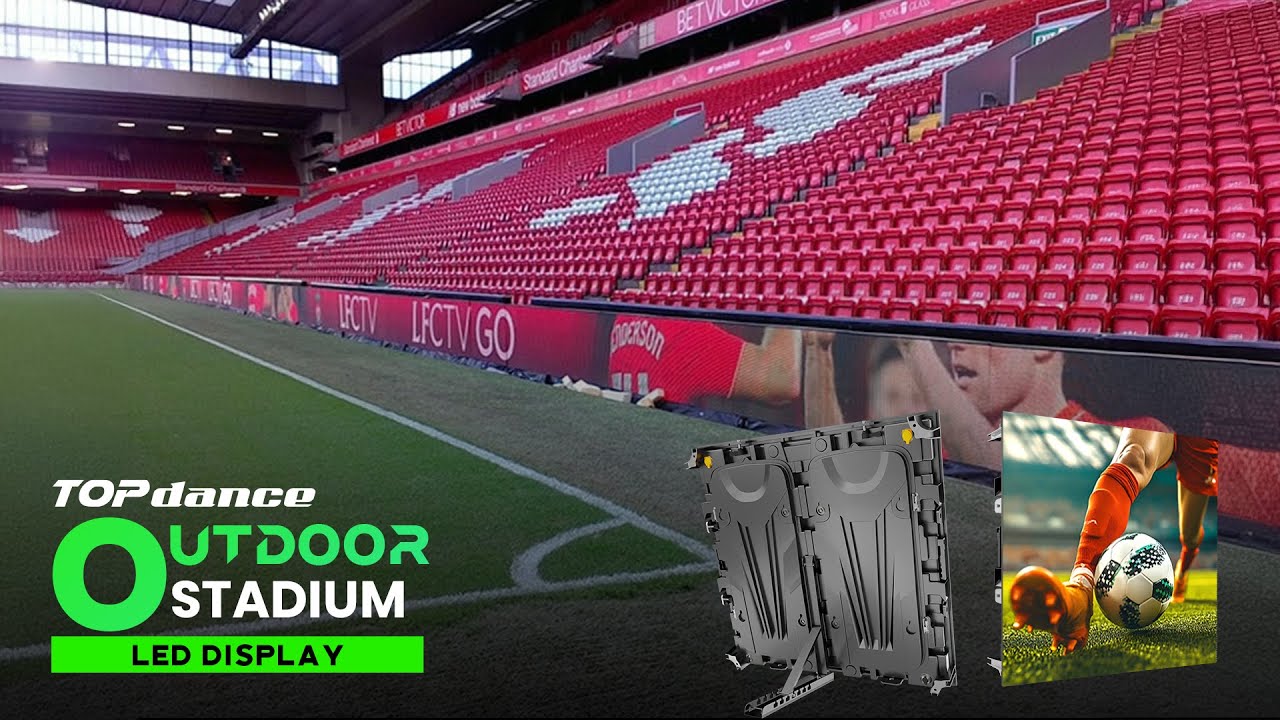 TOP DANCE OUTDOOR STADIUM LED DISPLAY - YouTube
