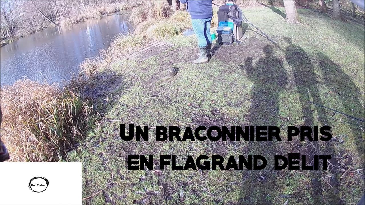 On surprend un braconnier à la pêche - YouTube