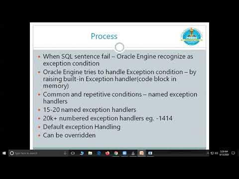 3. PL/SQL Exception Handling - YouTube