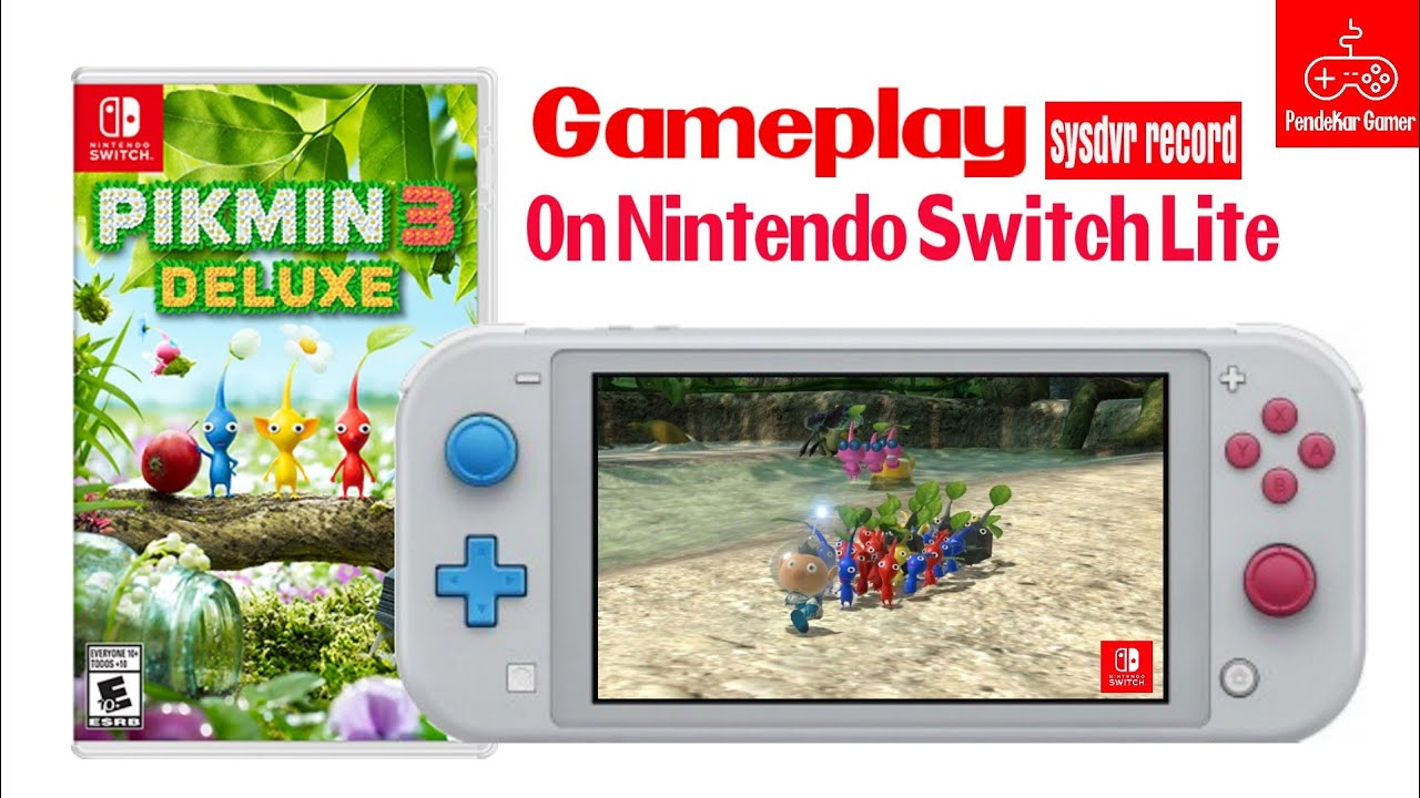 PIKMIN 3 DELUXE Nintendo Switch Lite Handheld Gameplay - YouTube