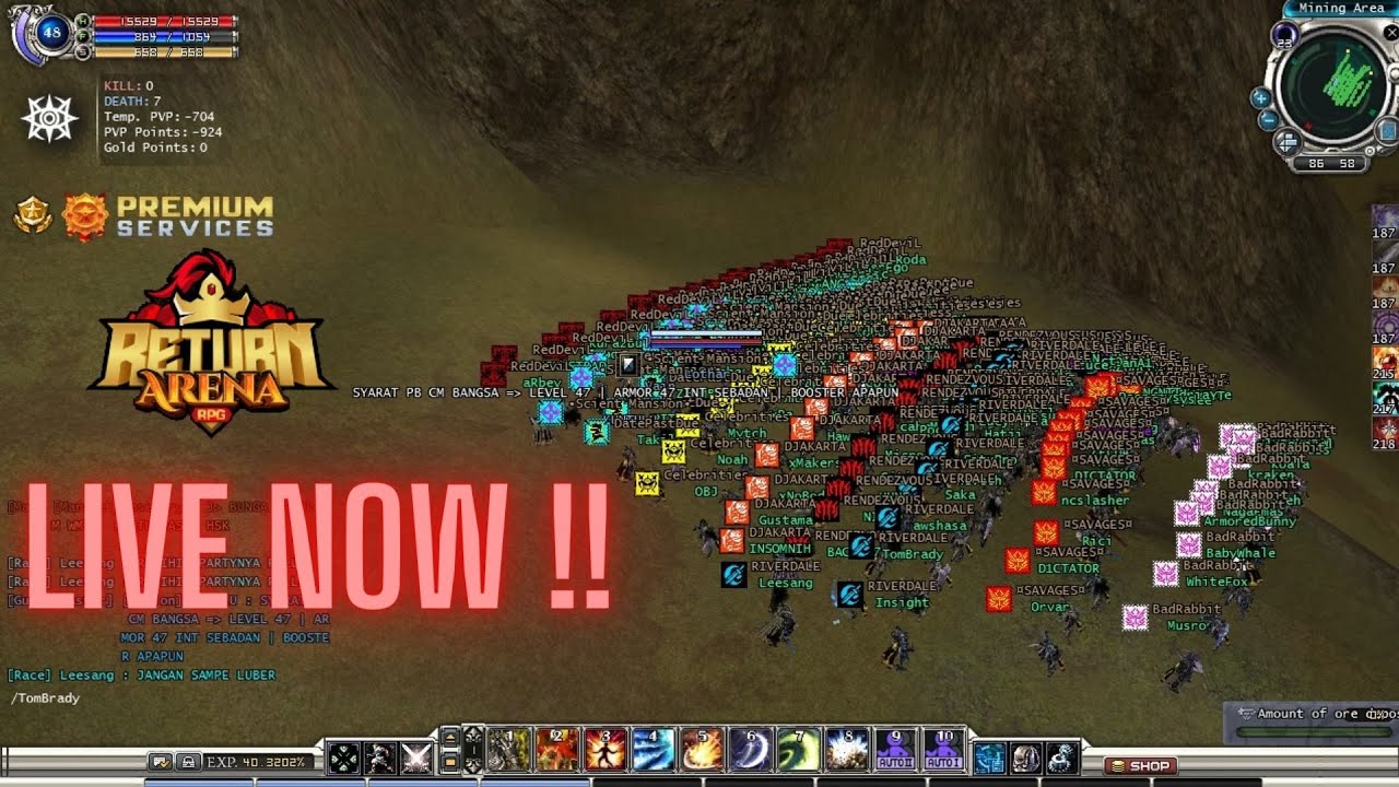 🔴SELAMAT SIANG AA | RF RETURN ARENA RPG 50 #14 - YouTube