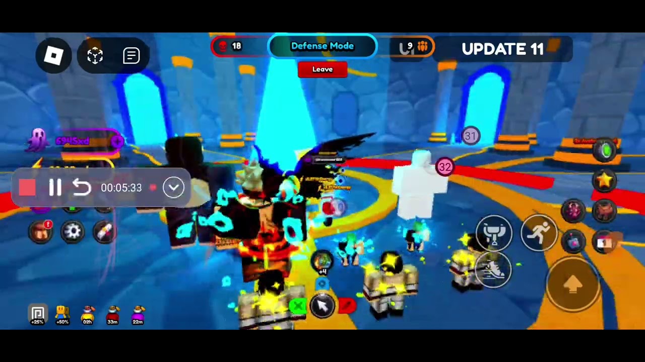 How to (AFK) defense mode on mobile anime souls x - YouTube