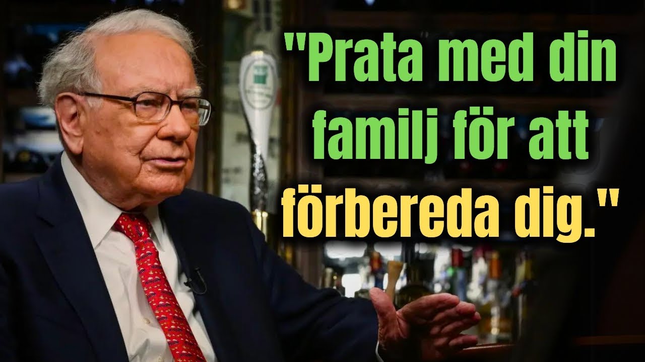 Warren Buffett varnar - något värre än en lågkonjunktur kommer - YouTube