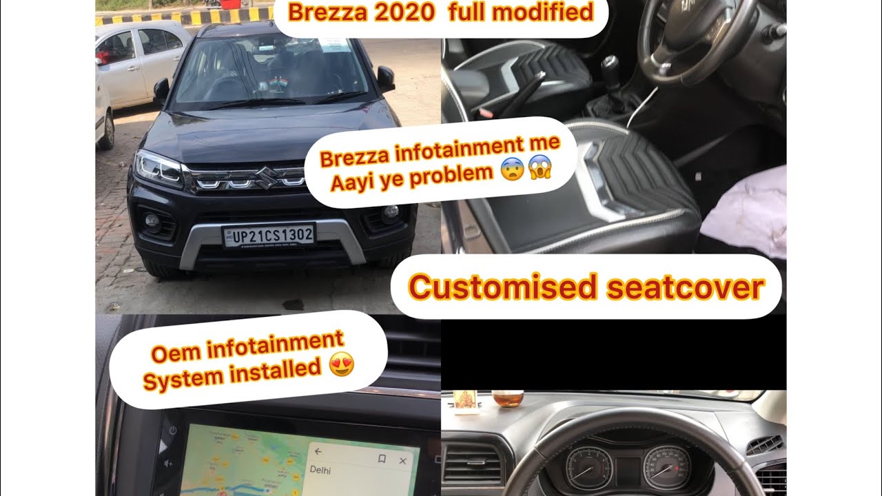 Brezza 2020 full modified genuine accessories || oem alloy|#viralvideo ...