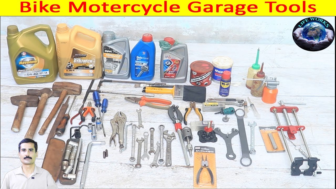 BIKES MOTERCYCLE TOOLKIT,COMPLETE TOOLKIT FOR MOTORCYCLE,BIKE GARAGE ...