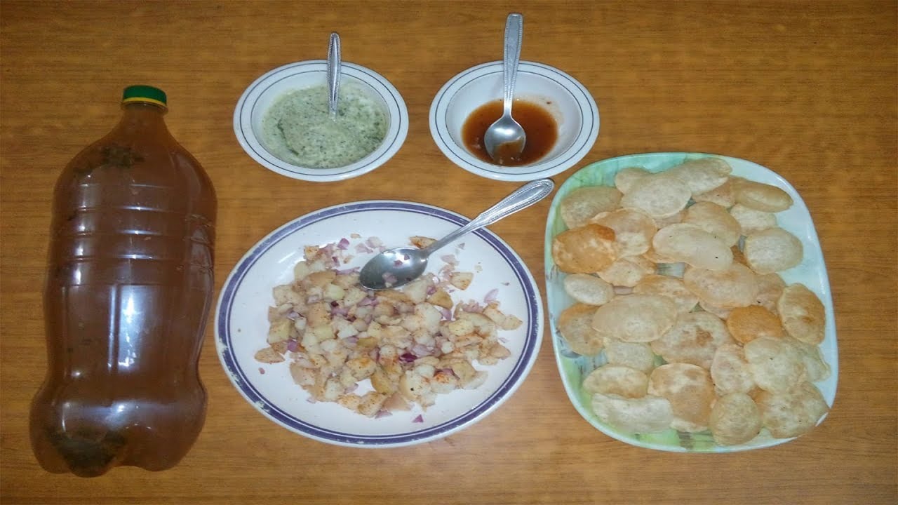 Gol Gappay Recipe | گول گپے | GolGappa | Pani Puri Recipe - YouTube