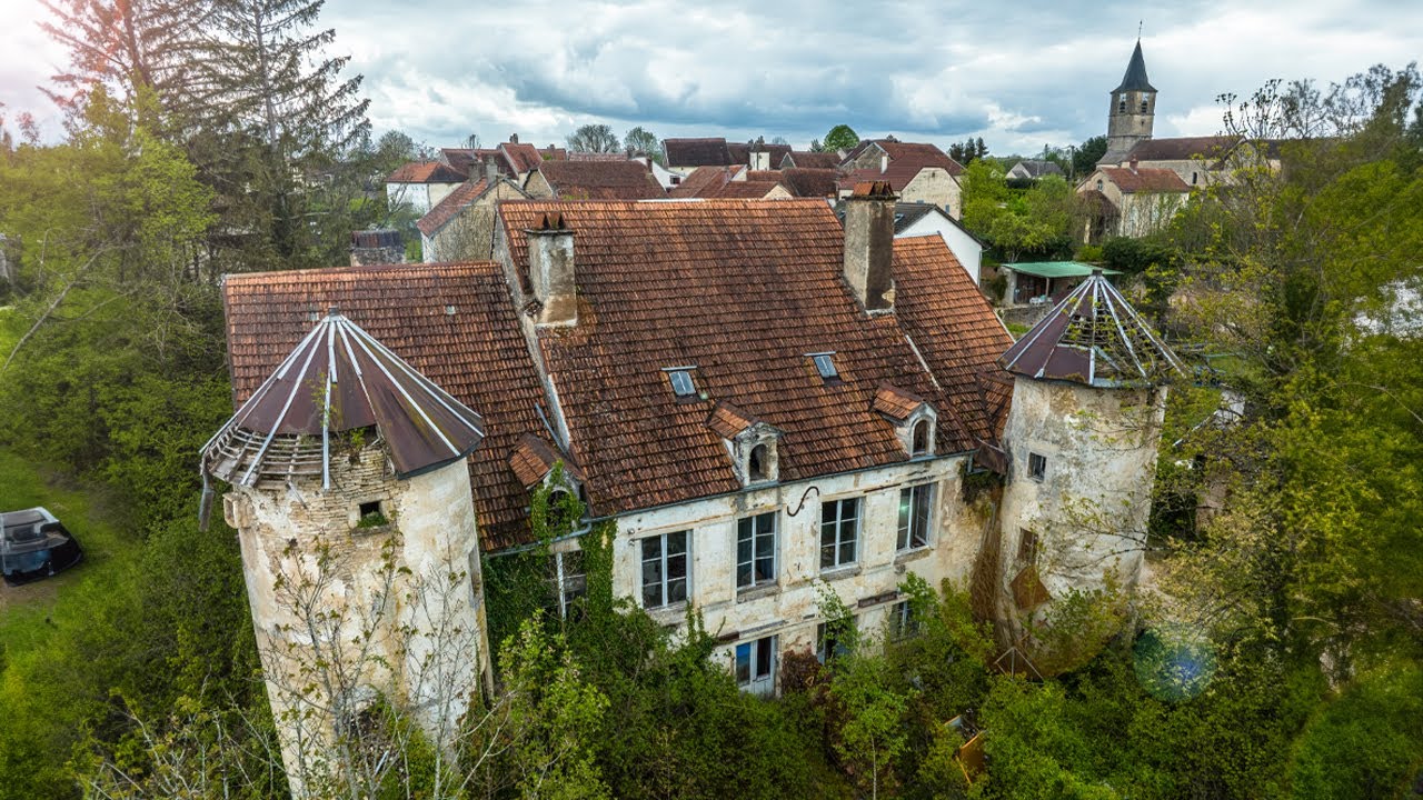 Mystical Abandoned Chateau in the Middle of a Town - Lost to the ...